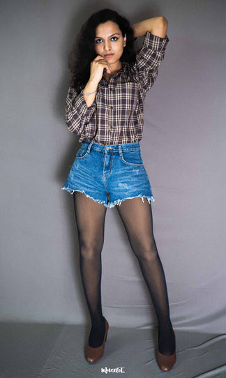 Sheer Effect Tear Proof Tights | Wardrobe Essentials | Muselot